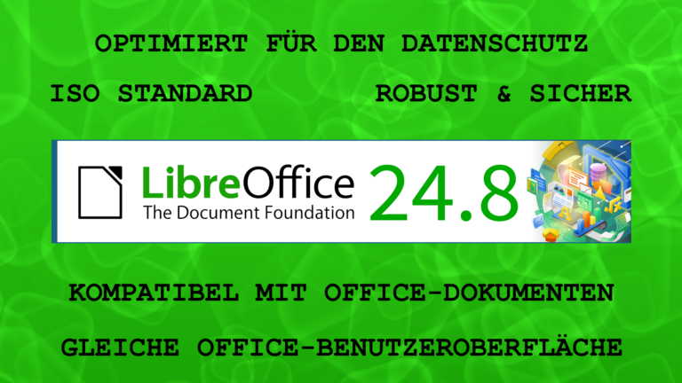 LibreOffice 24.8.7 ist zum Download verfügbar - Deutscher Community-Blog